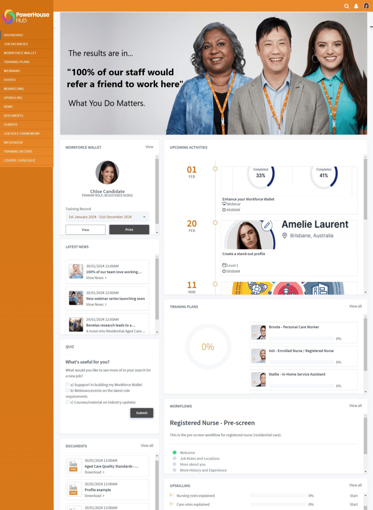 PowerHouse Learning Management System - PowerHouse Hub